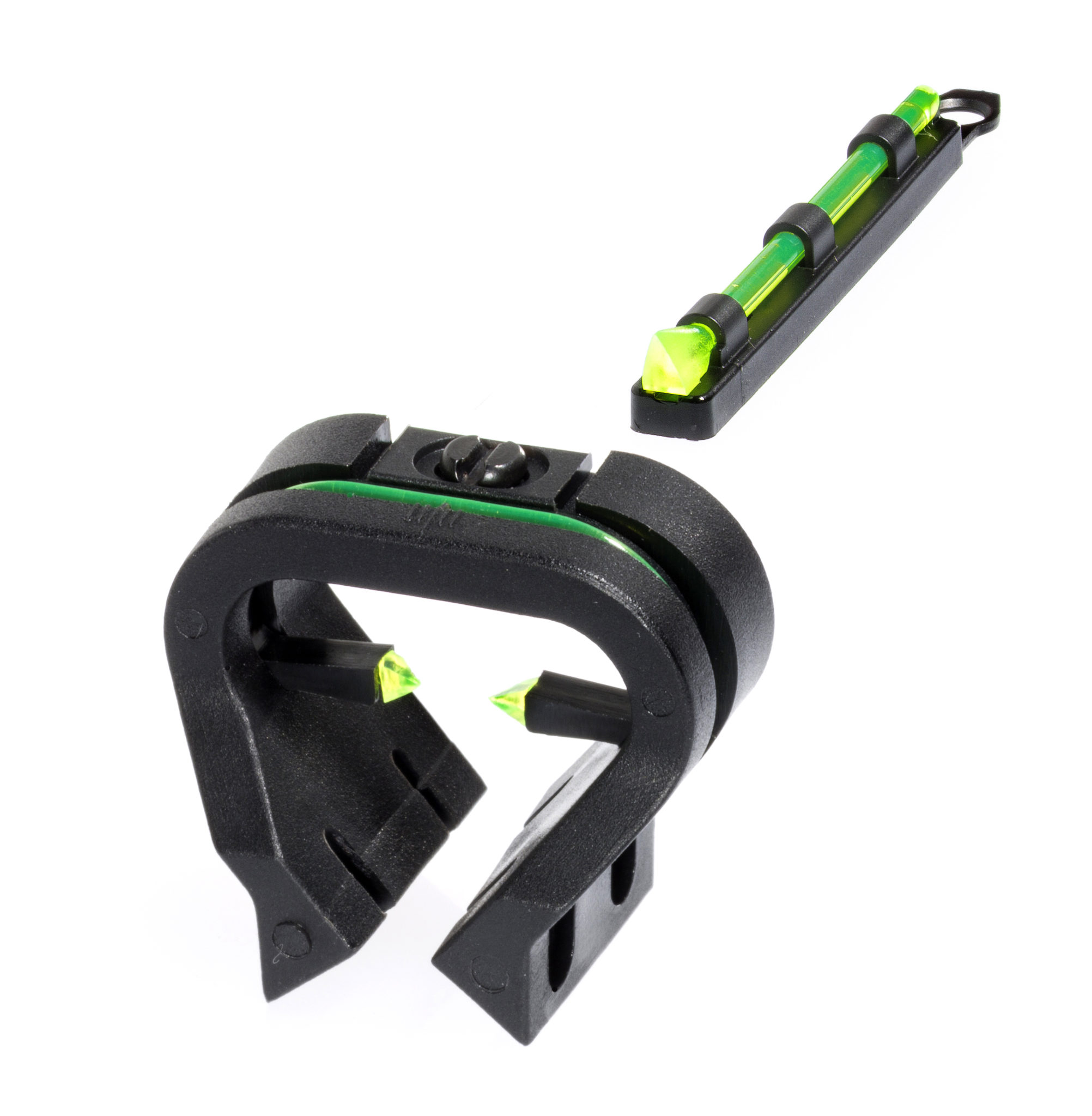 HiViz TriViz - Vent Rib Shotgun Sight Set, Front and Rear