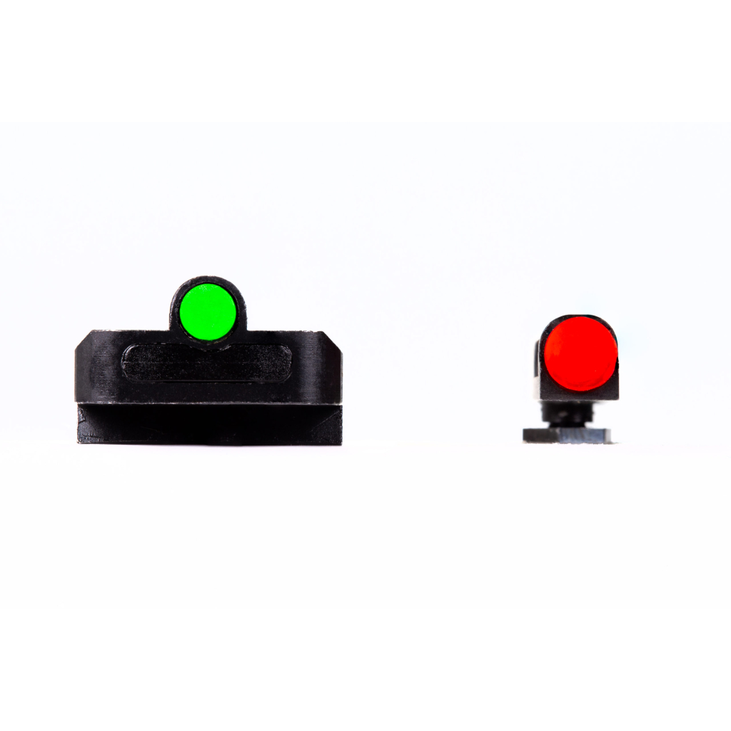 HIVIZ FastDot H3 Tritium/Fiber-Optic Sight Set for Glock